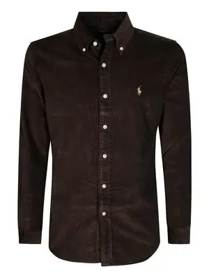 Polo Ralph Lauren Long Sleeve Sport Shirt - Marrone