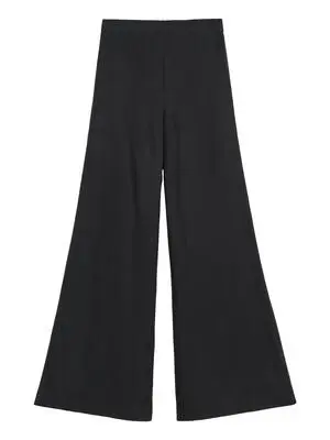BY MALENE BIRGER Lucee Cupro Wide-leg Trousers - Black