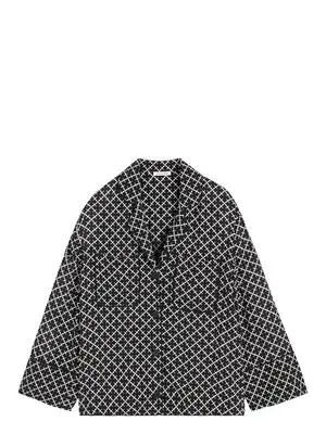BY MALENE BIRGER Amanna Printed Shirt - Black