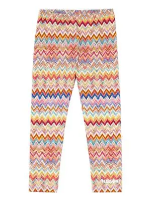 Missoni Stretch Cotton Leggings - Multicoloured