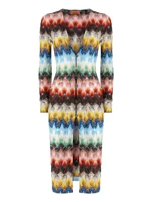 Missoni Long Lace Cardigan - Multicoloured