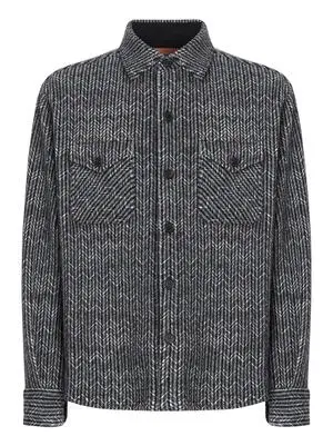 MISSONI Cotton Blend With Zigzag Pattern