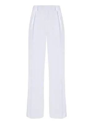 Missoni Tailored Zigzag Pattern Trousers - White