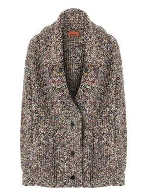 Missoni Oversized Wool Blend Cardigan - Multicoloured