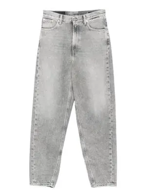 DONDUP Bessie Acid Wash Jeans - Grey