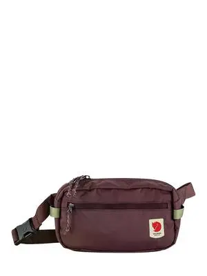 Fjallraven Logo Patch Belt Bag - Red