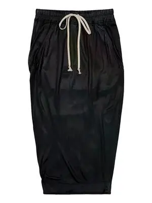 Rick Owens Pillar Wrapped Midi Skirt - Black
