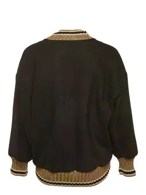 Dolce & Gabbana Open-front Jacket With Embellished Trim - Black