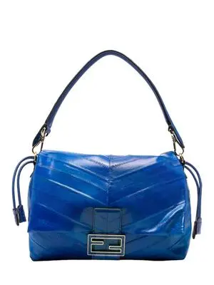 Fendi Medium Baguette Shoulder Bag - Blue