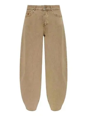 BY MALENE BIRGER Dallas Barrel-leg Jeans - Neutrals