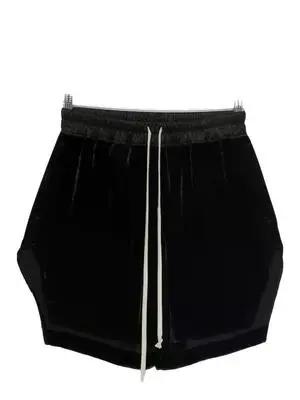 Rick Owens Drawstring Shorts - Black