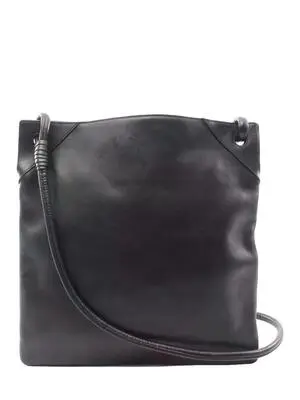 Bottega Veneta Leather Shoulder Bag - Black
