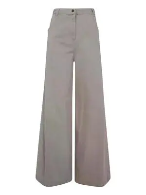 Max Mara Belt-loops Jeans - Grey
