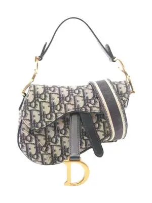 Dior Christian Dior Oblique Jacquard Mini Tote Bag Neutrals