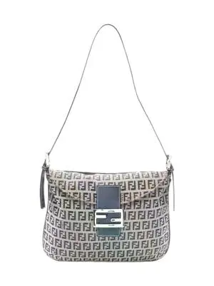 FENDI Fendi 2000s Zucchino Mamma Baguette Shoulder Bag