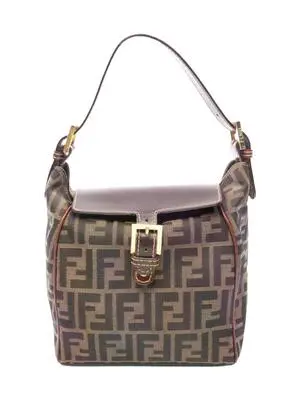 Fendi Zucca Canvas Tote Bag - Brown