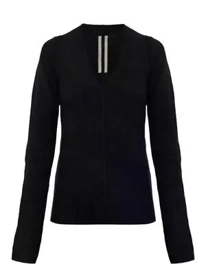 RICK OWENS Rick Owens V-Neck Cashmere-Blend Sweater