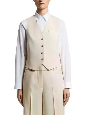 Peserico Embellished Waistcoat - Neutrals