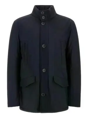 HERNO Herno Sub-Zero Button-Fastening High-Neck Coat