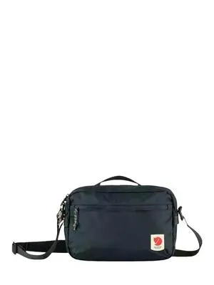 FJALL RAVEN Logo Patch Messenger Bag - Blue