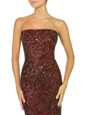 Jenny Packham Maxi Sirocco Dress - Red