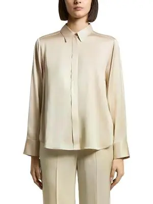 Peserico Satin Finish Shirt - Neutrals