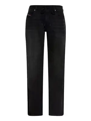DIESEL® Meel Jogg Drawstring Jeans - Black
