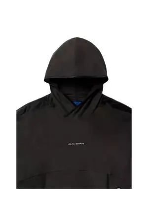 Asics Marjoram Logo-print Hoodie - Black