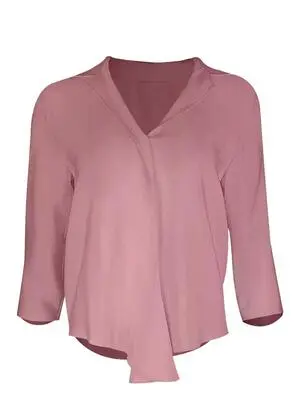 PETER COHEN Peter Cohen Draped-Front Blouse