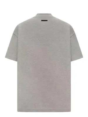 Fear Of God Signature 90s Logo-embroidered T-shirt - Grey