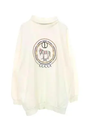 Gucci Interlocking G High-neck Sweater - Neutrals