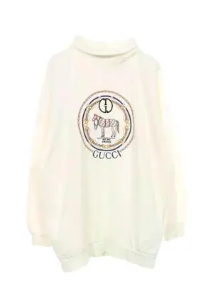 Gucci Interlocking G High-neck Sweater - Neutrals