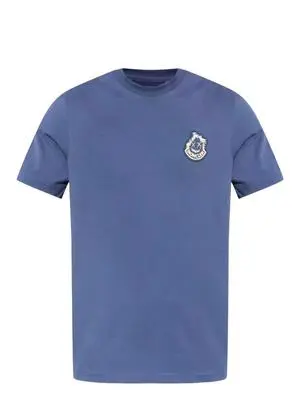 Moncler Logo-patch T-shirt - Blue