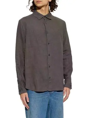 ALLSAINTS Loom Long-sleeve Shirt - Grey