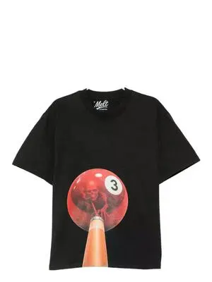 MELT Graphic-print T-shirt - Black