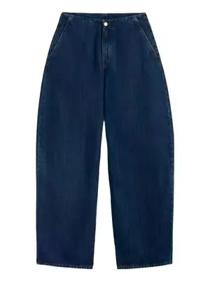 JIL SANDER Relaxed-fit Wide-leg Denim Trousers - Blue