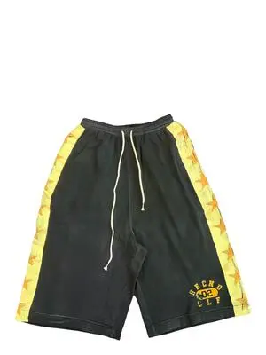 SECND SLF Jumbo Practice Drawstring Shorts - Black