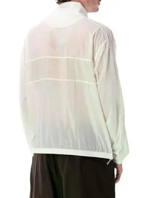 Adidas X Wales Bonner Sheer-panelled Zip-up Jacket - Neutrals