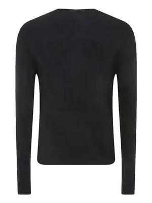 Rick Owens Ribbed-knit T-shirt - Black