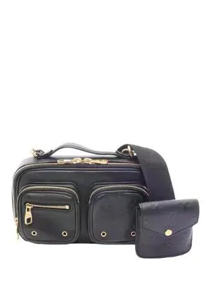 LOUIS VUITTON Leather Mini Crossbody Bag - Black