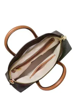 Michael Kors Freddie Monogram Tote Bag - Brown