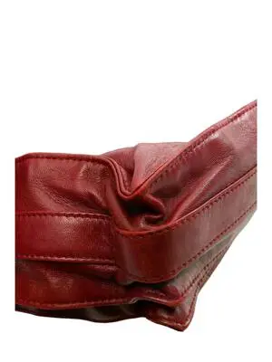 Loewe 2000s Anagram Shoulder Bag - Red