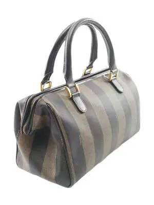 Fendi 2000s Mini Boston Handbag - Black