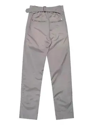 Rick Owens Megastrapped Moto Trousers - Grey