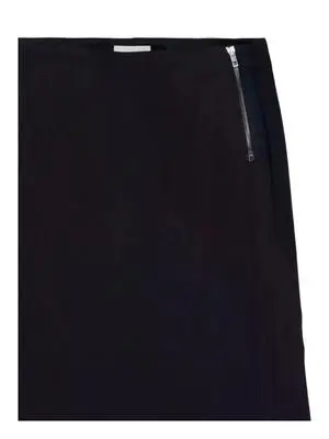LEMAIRE Zip-detail Straight Skirt - Blue