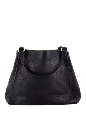 Gucci Soho Leather Shoulder Bag - Black