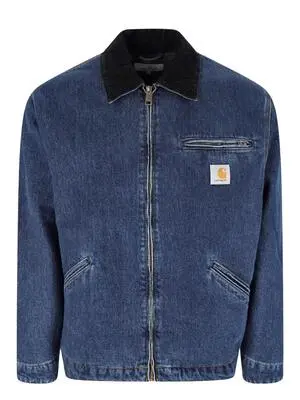 Carhartt Work In Progress Og Detroit Jacket - Blue