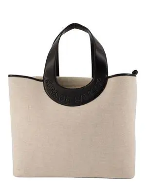 SAMSOE SAMSOE Letter Shoulder Bag - Nude