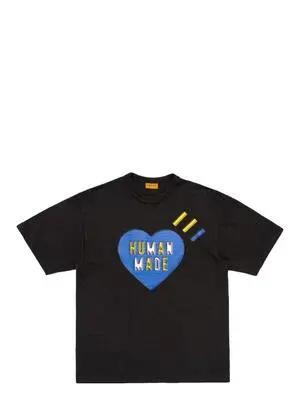 HUMAN MADE Graphic T-shirts - Black