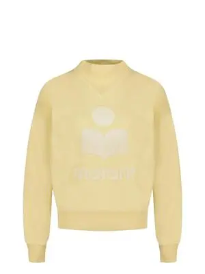 Isabel Marant Étoile Isabel Marant Moby Logo Sweatshirt Nude